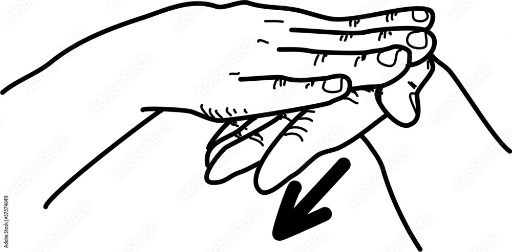 australian sign language fingerspelling alphabet in vector auslan ...