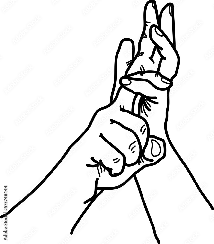 australian sign language fingerspelling alphabet in vector auslan ...