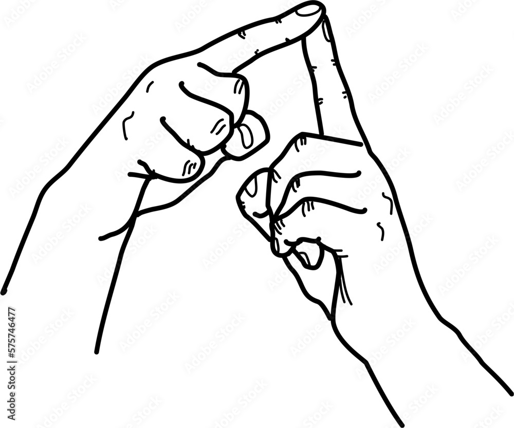 australian sign language fingerspelling alphabet in vector auslan ...