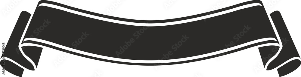 Black Ribbon Clip Art