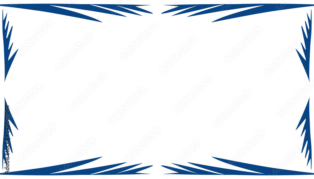 Abstract blue frame border texture illustration background Stock ...