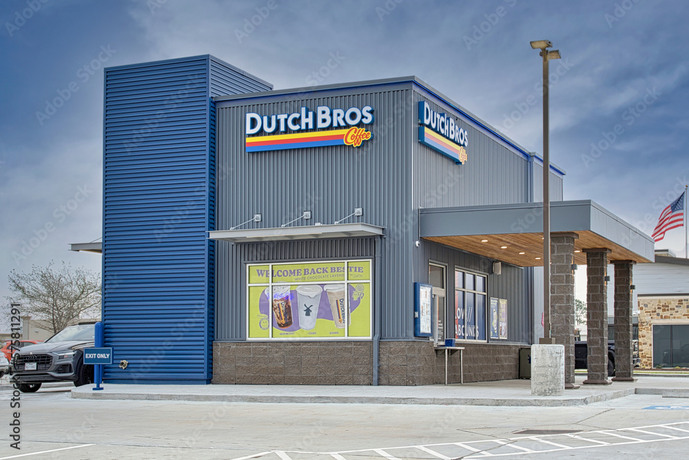 Dutch Bros Coffee business company storefront exterior drive thru ...