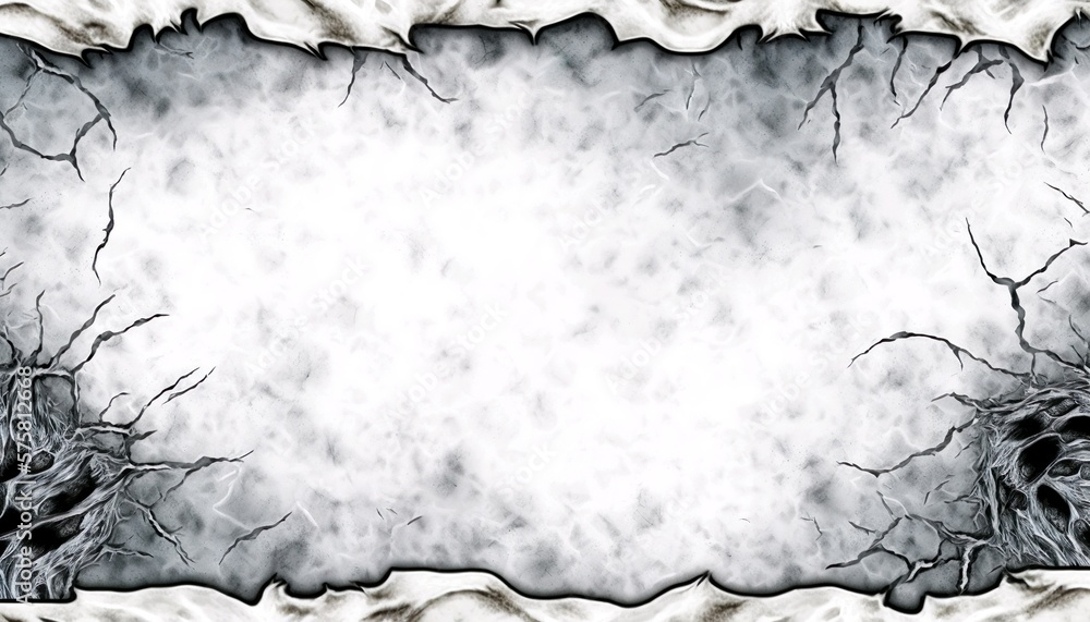 Horror texture white background with space for design Generative AI ...