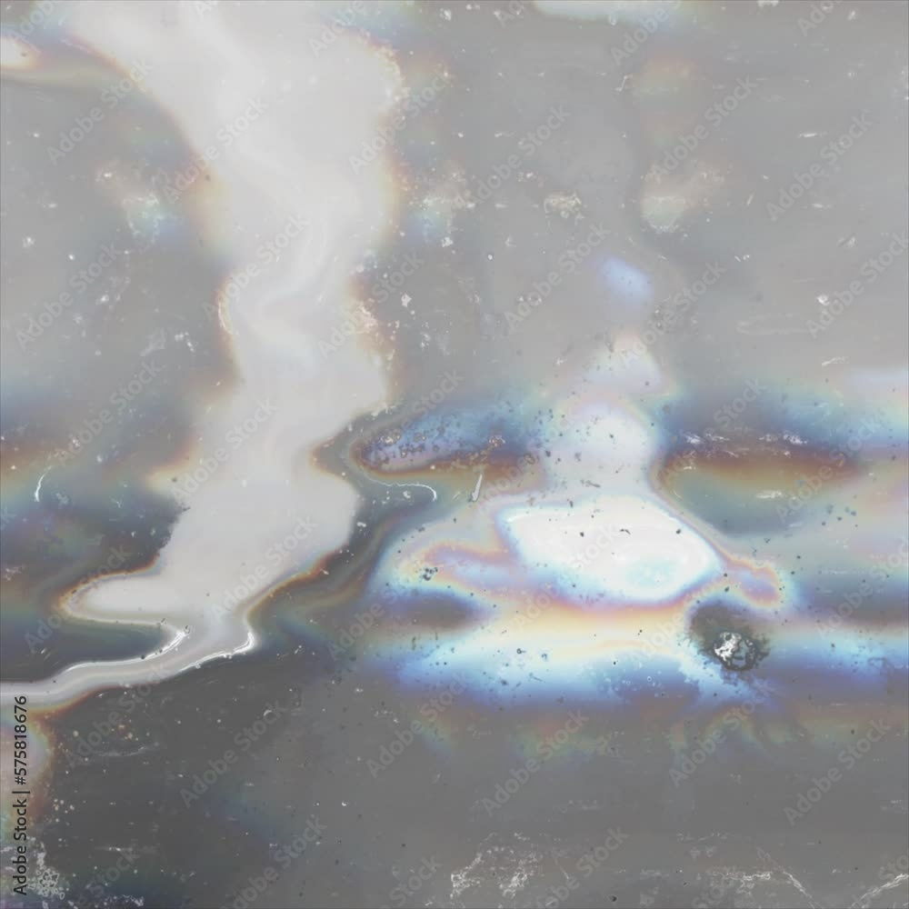 3D Holographic waving cloth texture. Liquid holographic background ...