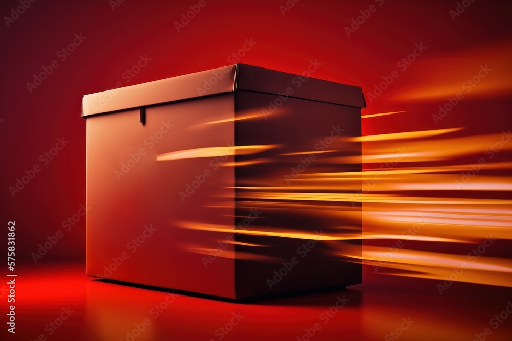 Fast and Delivery: A High Speed Delivery Shipping Experience Box Design ...