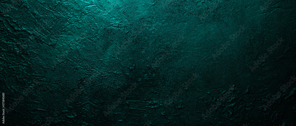 Deep emerald green texture or background with stains, waves and grain ...