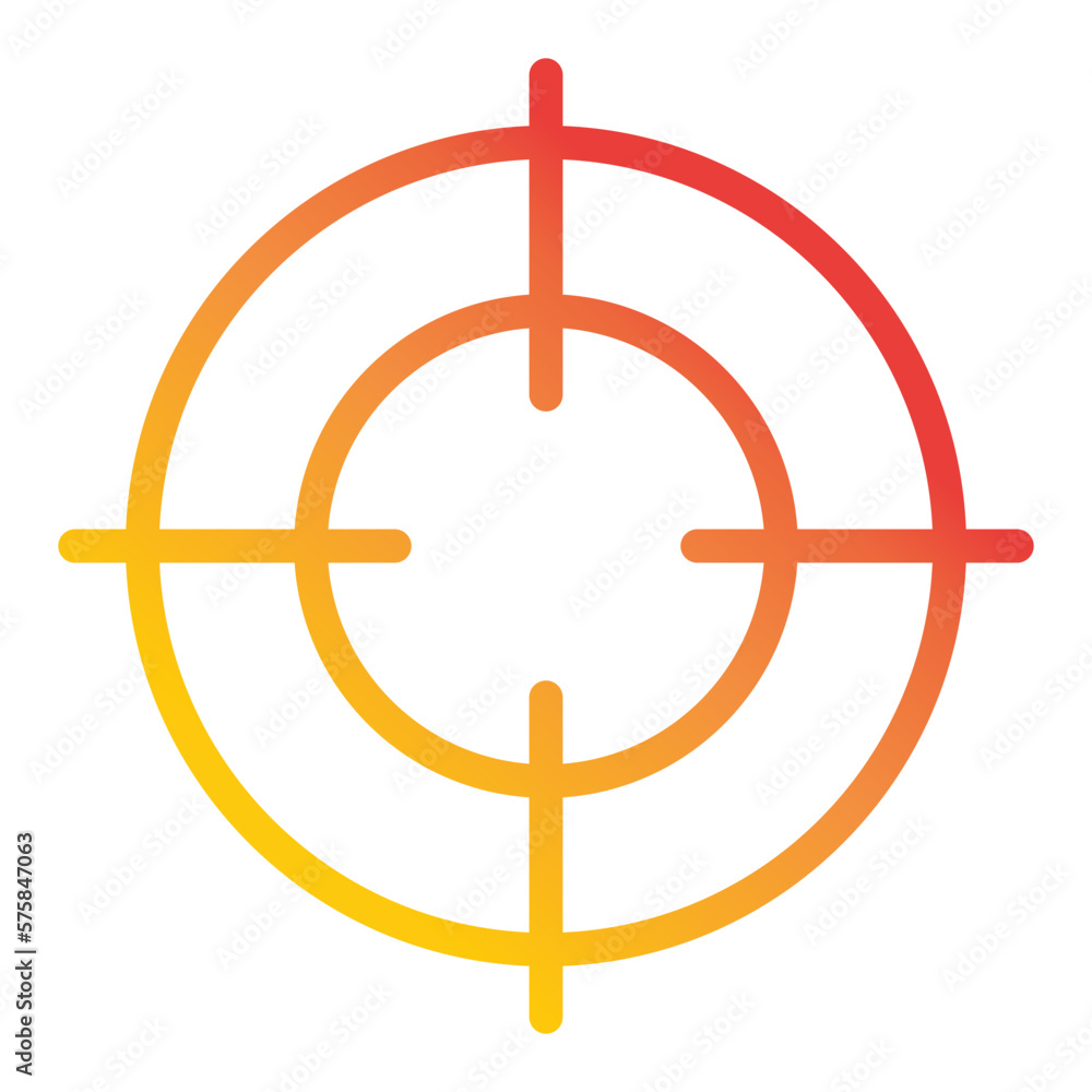 target icon Stock Vector | Adobe Stock