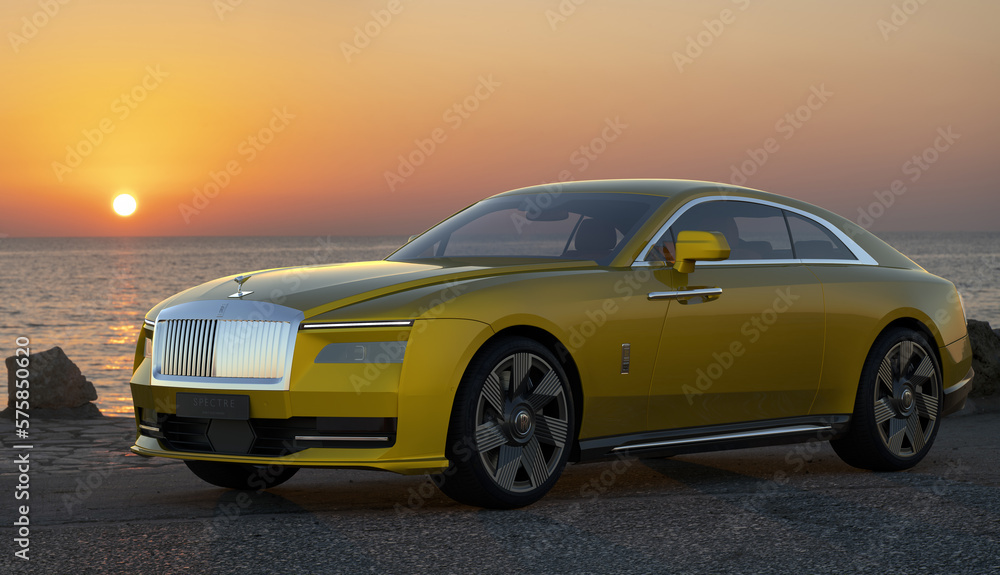 Rolls-Royce Spectre. The first all-electric model in the brand's ...