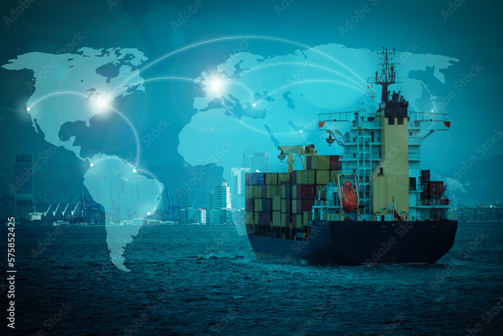 Global logistics network transportation, global logistics partnership ...