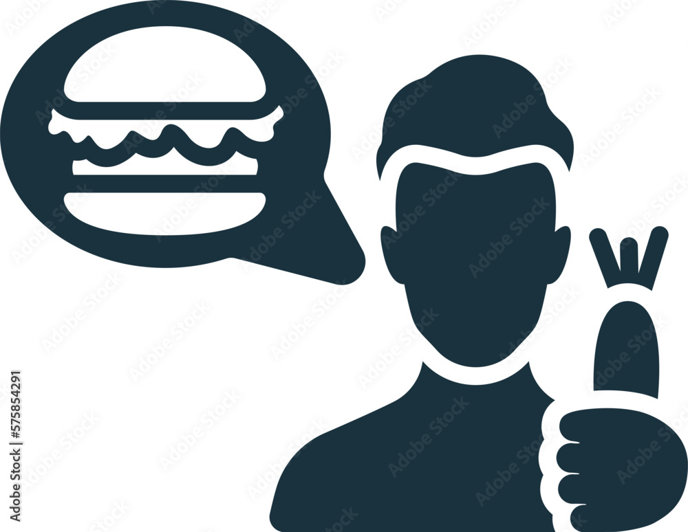 Willpower icon. Monochrome simple sign from core values collection ...