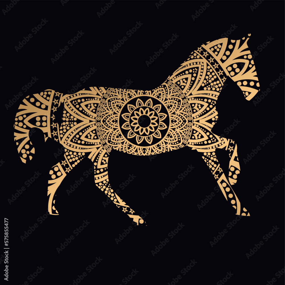 Mandala animal coloring book page for kids and adult mandala designs ...