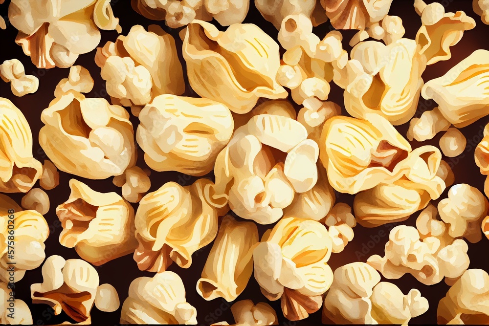 background patterns of a popcorn, background, wallpapers, watercolor ...