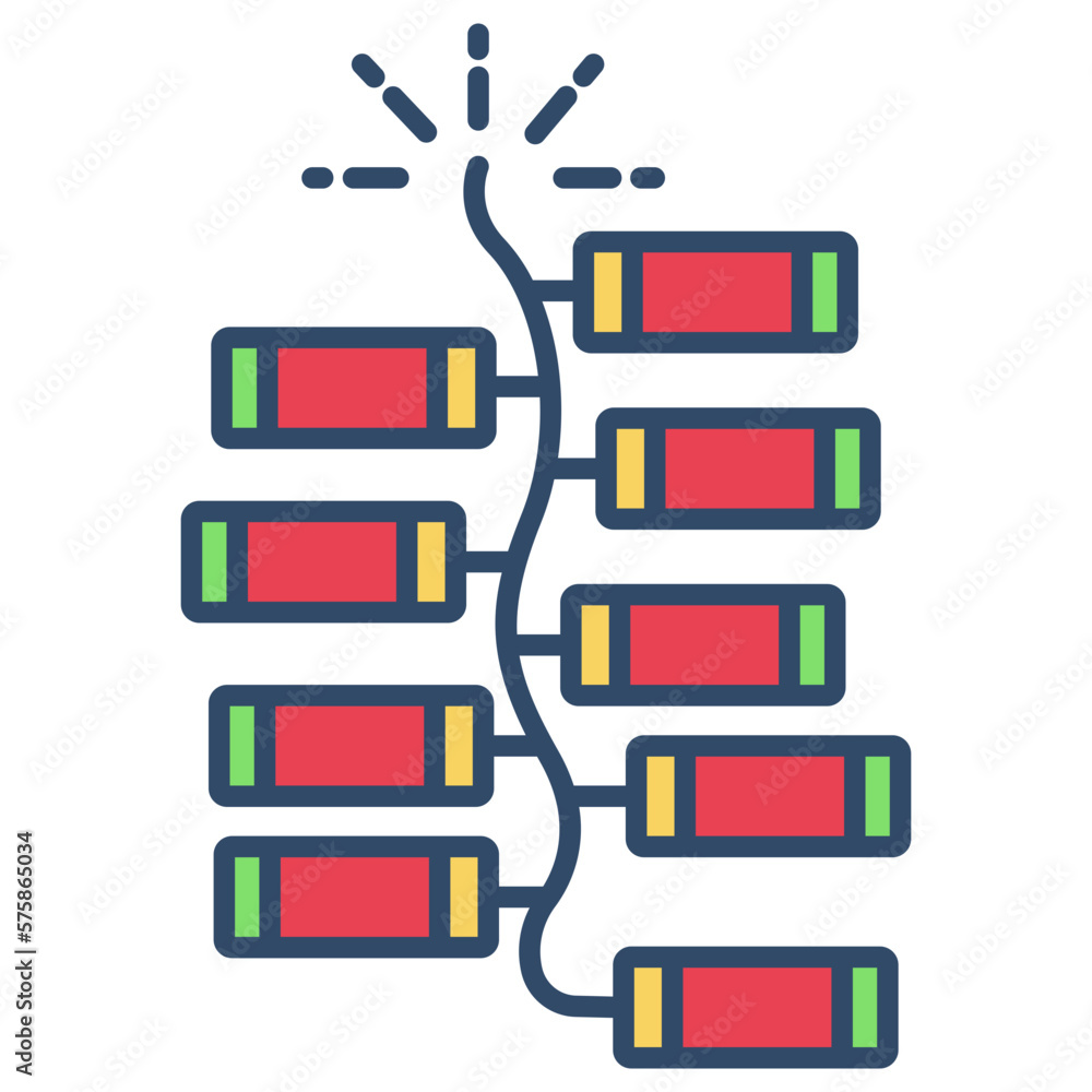 crackers icon Stock Vector | Adobe Stock