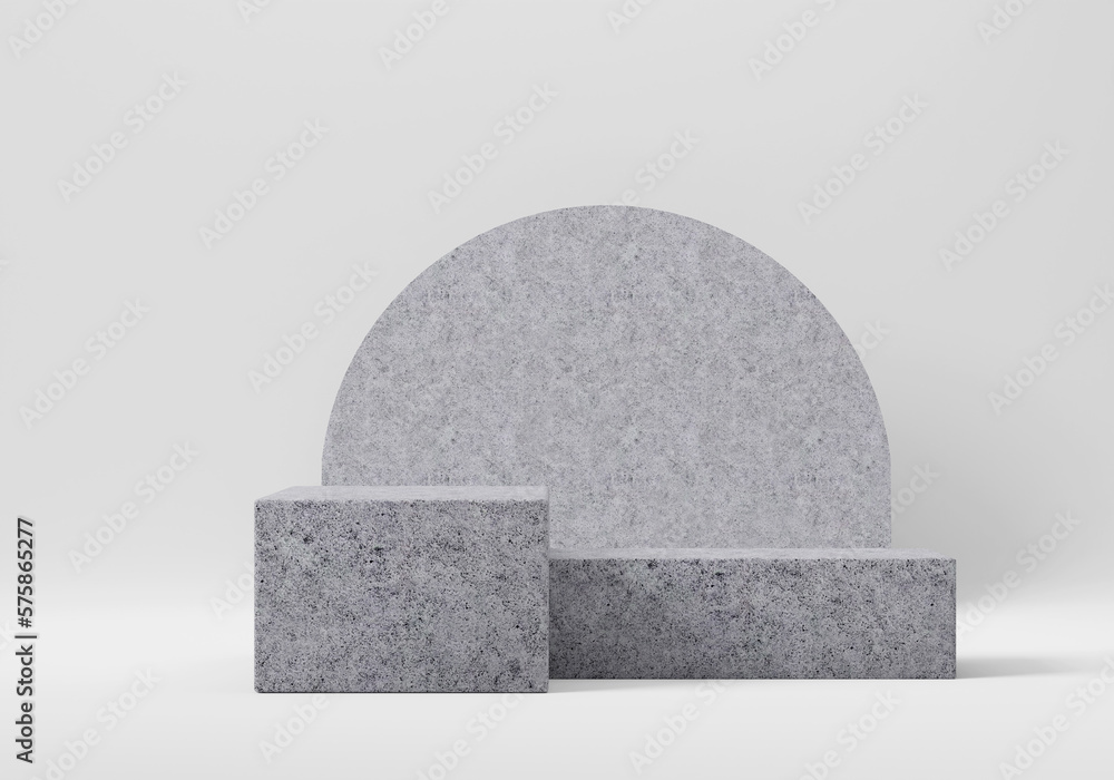 This mock up design of an empty space is an ideal place to display ...