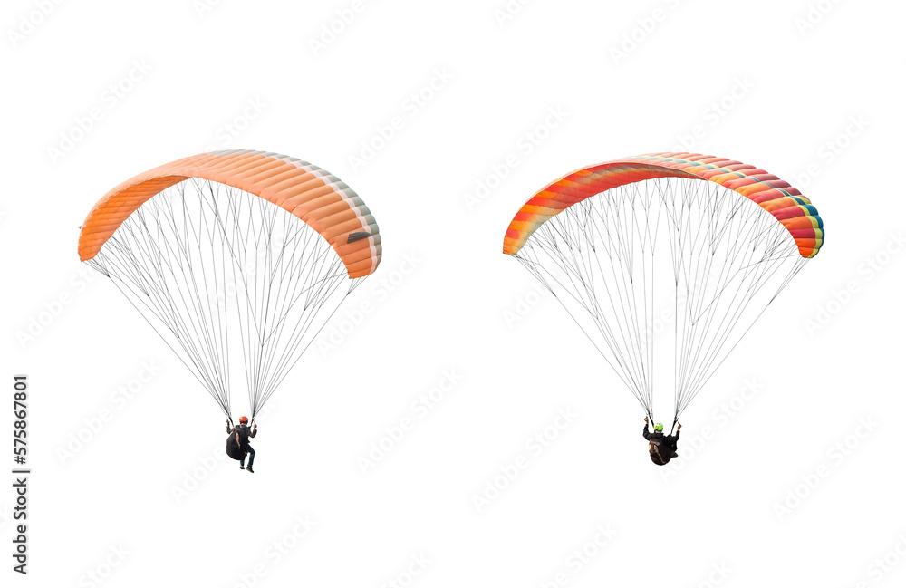 collection Bright colorful parachute on transparent background. png ...
