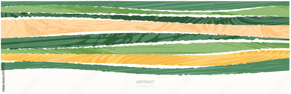Abstract agri farm field wavy collage background. Asian agriculture ...