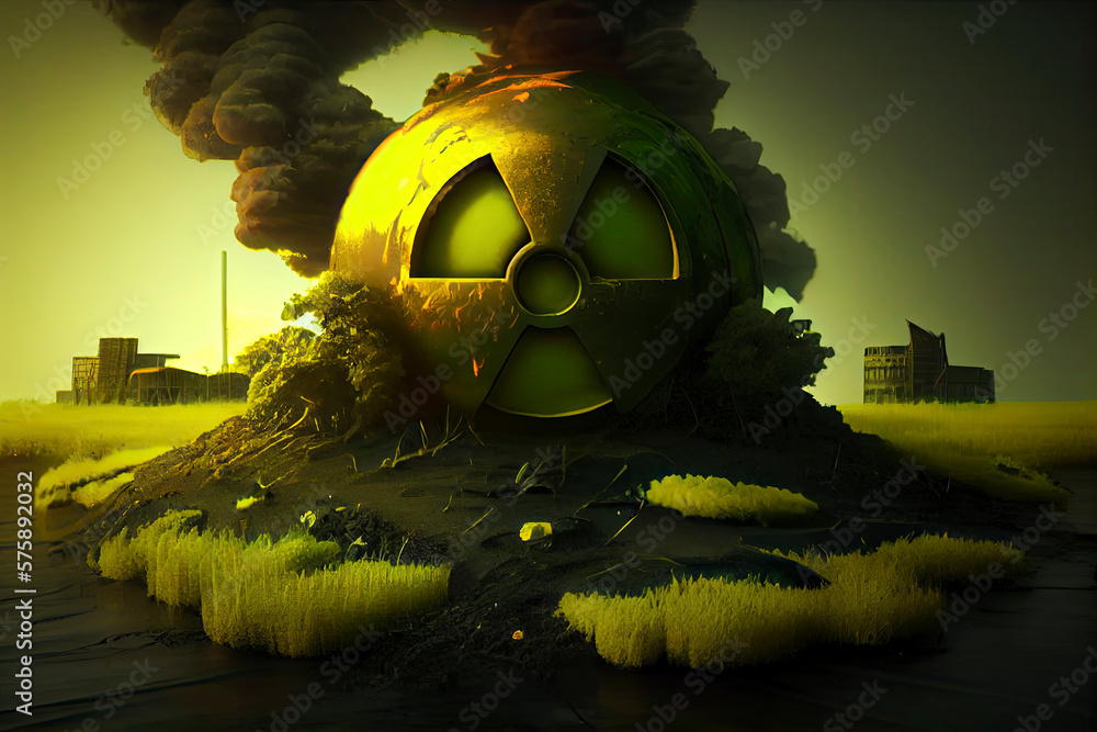 Radioactive pollution can take many forms, including airborne particles ...