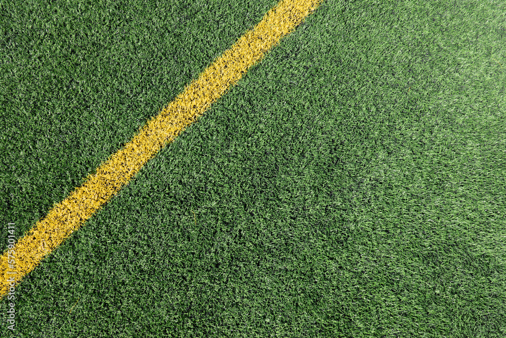 Abstract sport background. Green artificial grass turf soccer football ...