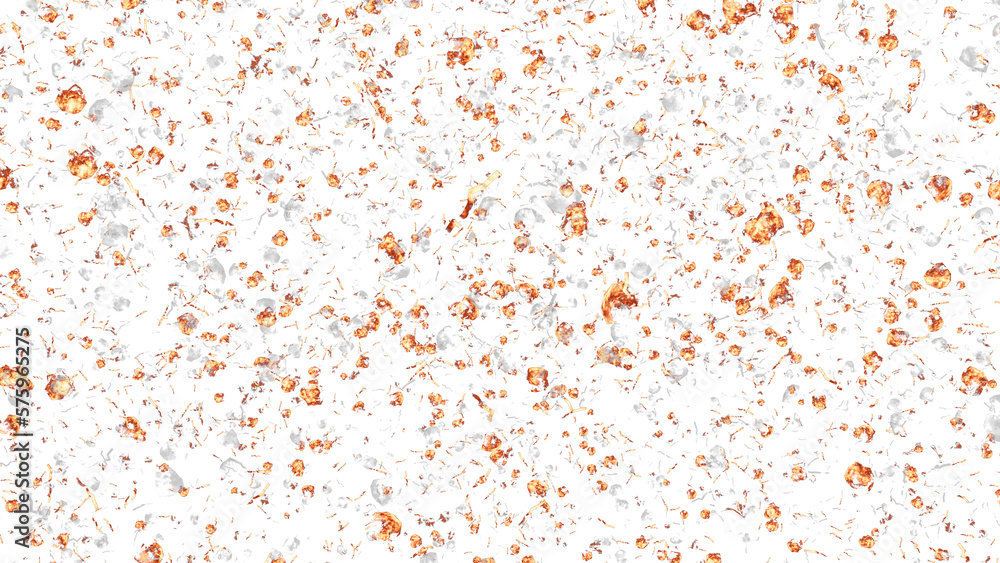 Fire burn ash or dust particles, flying and floating on air , overlay a ...
