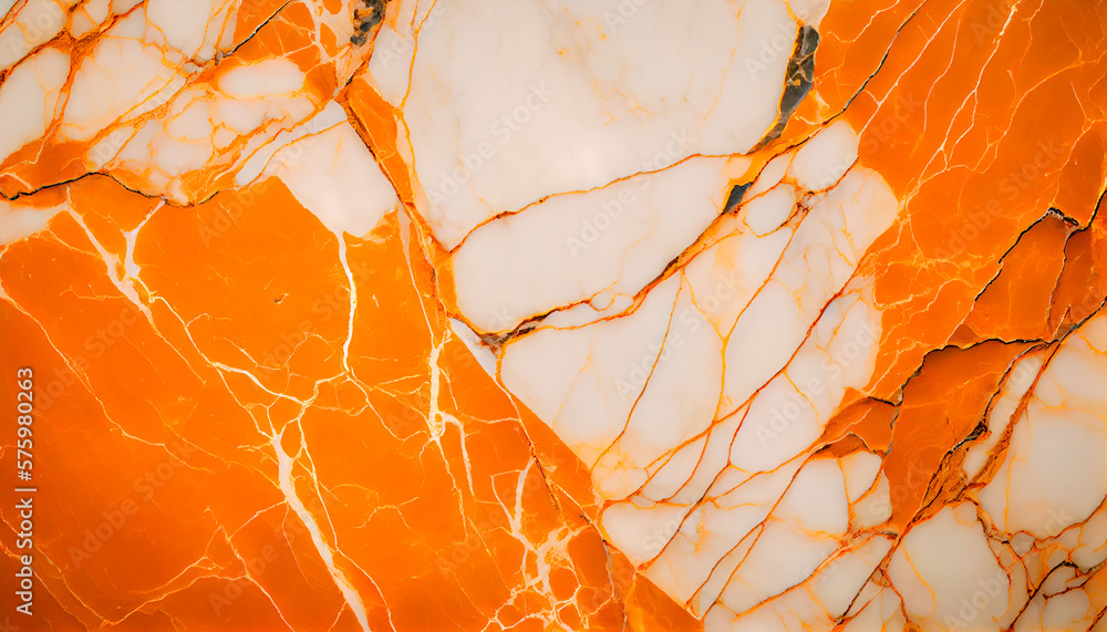Orange marble texture background. Generative ai Stock Illustration ...