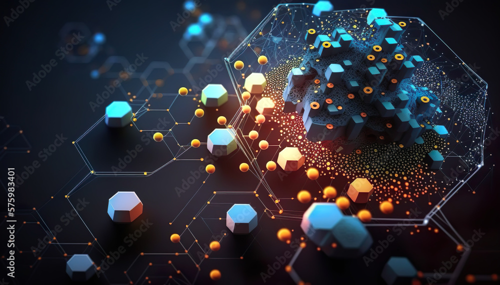 system of digitalization processor or Neural networks of Artificial Intelligence.power and ...