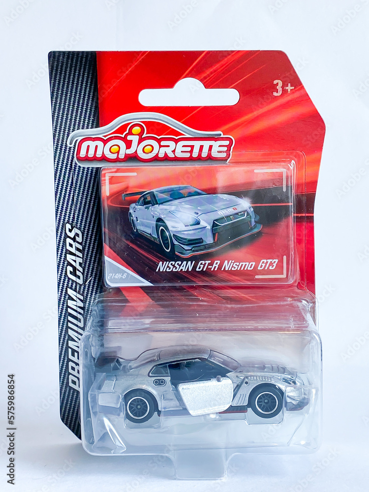Bangkok Thailand - 26 Feb 2023: Pack of Nissan GTR R35 from Majorette ...