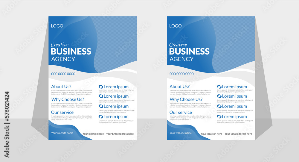 business flyer template, Corporate Business flyer template vector ...