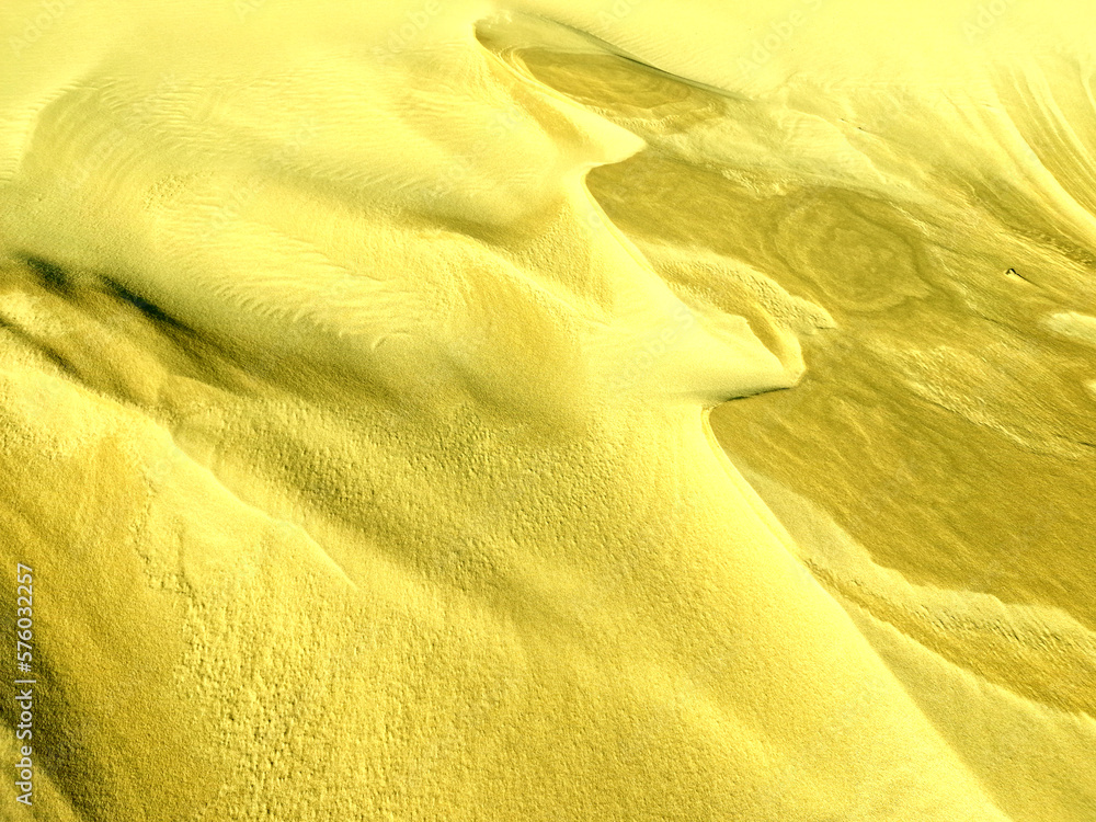 sand texture as a background. sand waves in the desert. golden sand for ...