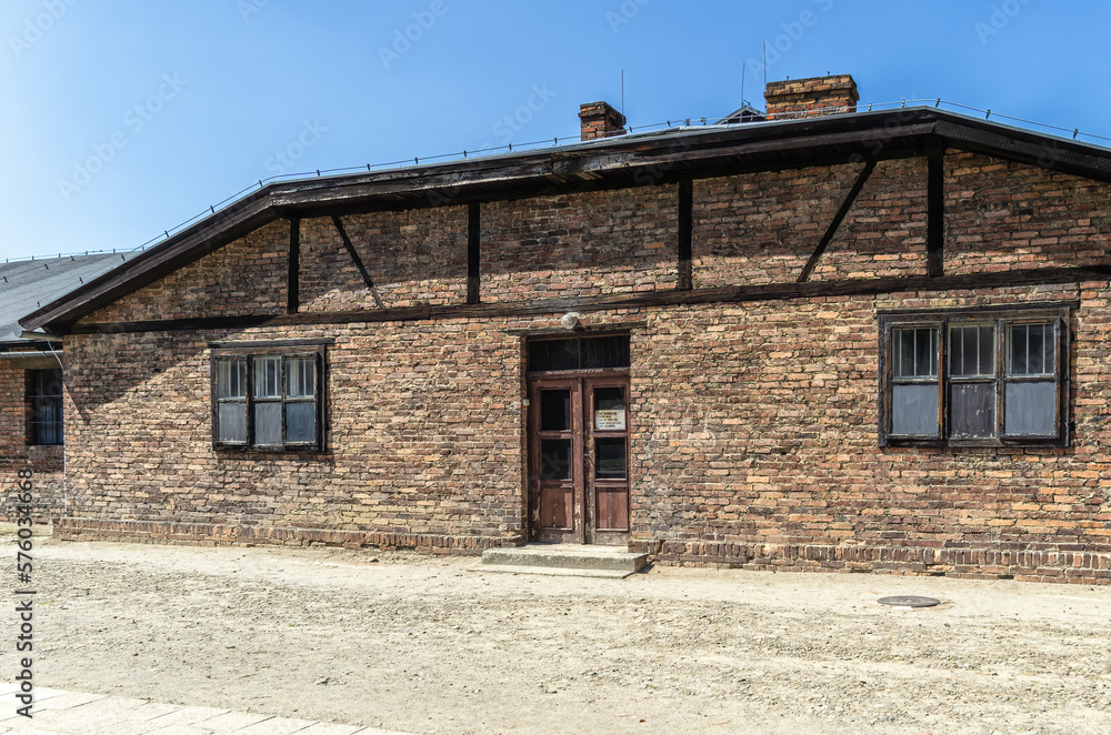 Foto de Camp kitchen in Auschwitz. Auschwitz is concentration camp ...