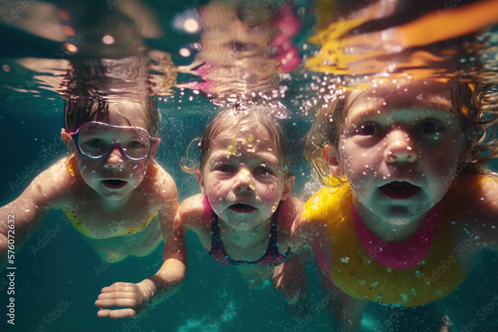 Sun, Water, and Fun: The Ultimate Summer Experience of Kids Playing in ...