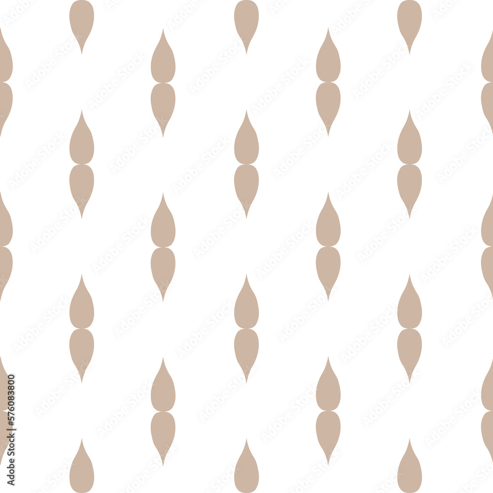 Vecteur Stock seamless repeat pattern with simple drop shape motifs on ...