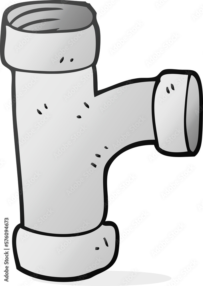 cartoon pipe Stock Illustration | Adobe Stock