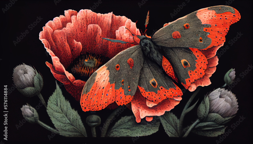 Red Poppy Flower Memorial for Fallen Soldiers - Symbol of Remembrance ...