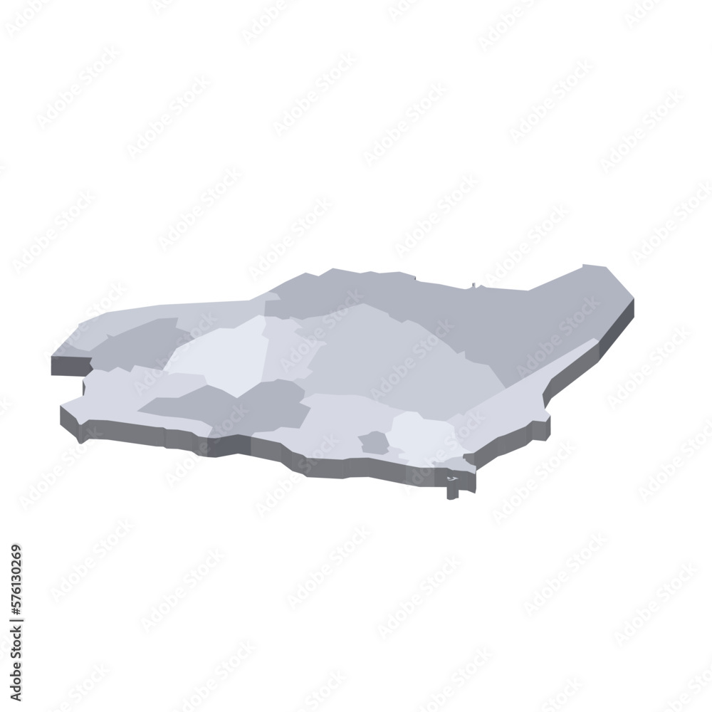 Saudi Arabia political map of administrative divisions - provinces or ...