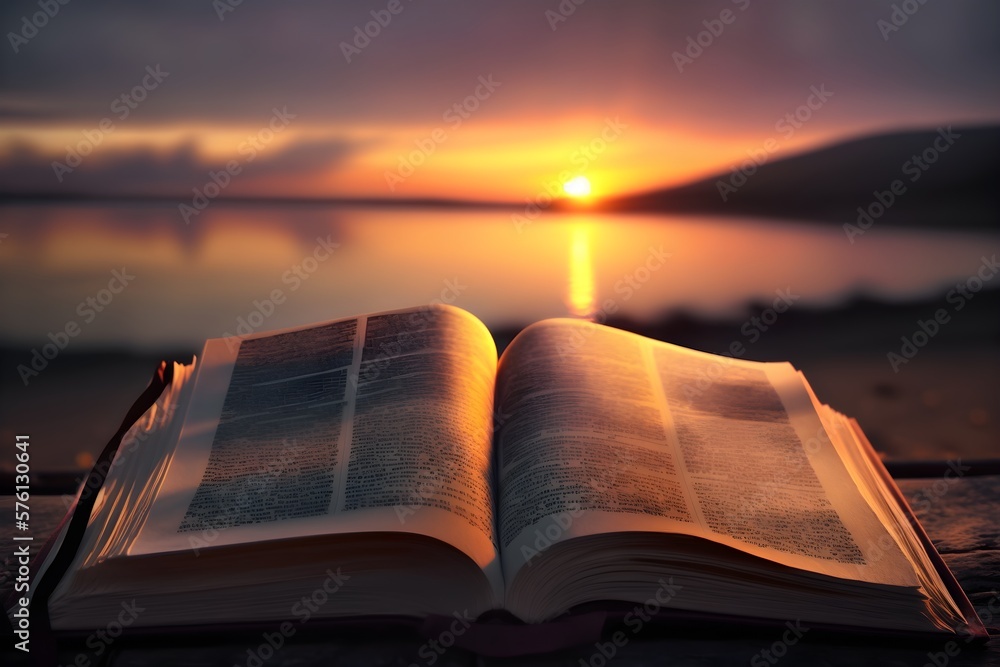 Wallpaper Illustration and background of Holy Bible, Sacred book. Front ...