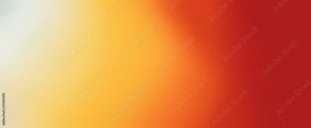 Orange yellow color gradient background, grainy burn fiery noise ...