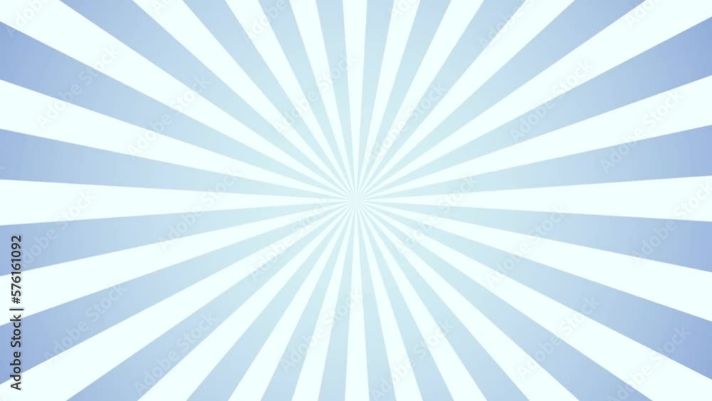 Vidéo Stock Abstract blue sun rays background, sunburst graphic design ...