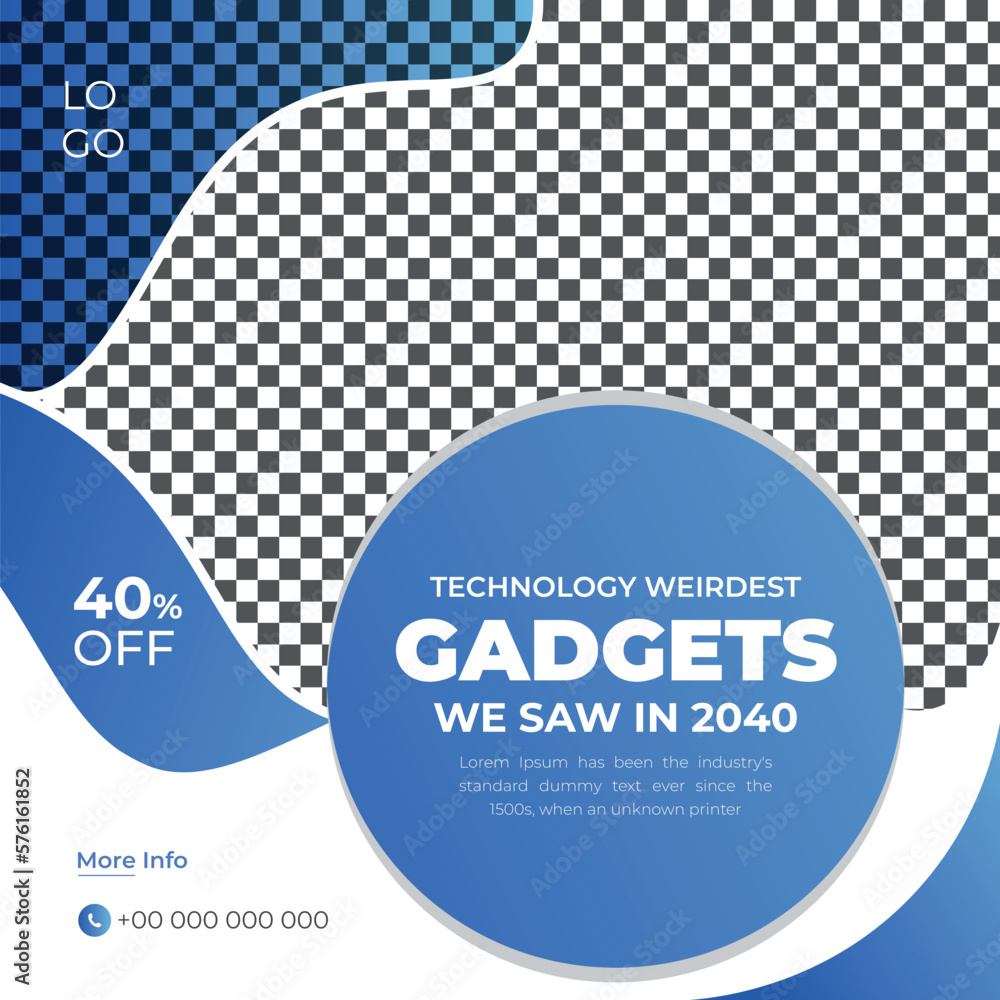 Technology and Modern Device Mega Sale Social Media Post Technological ...