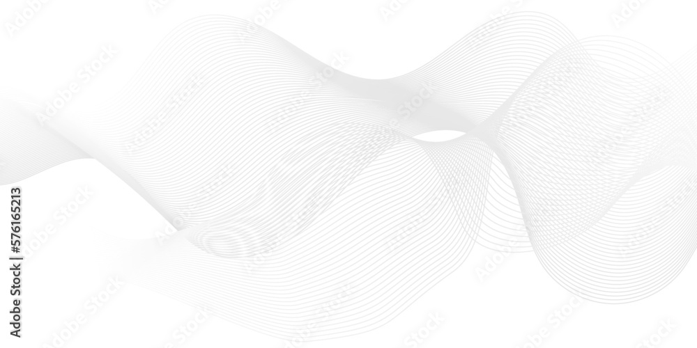 Abstract white paper wave background and abstract gradiant and white wave curve lines banner ...