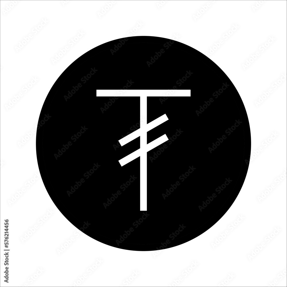 Tugrik symbol. Mongolia Currency, MNT Coin, Tögrög. Mongolia Money Icon ...