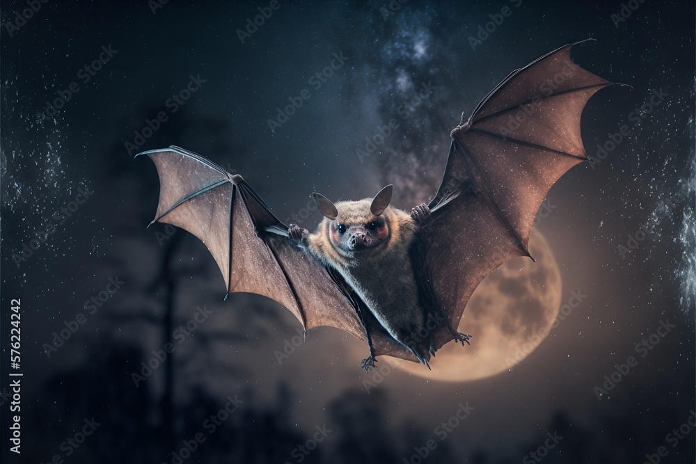 Nocturnal Hunter in Flight: Capturing the Graceful Flight of a Flying ...