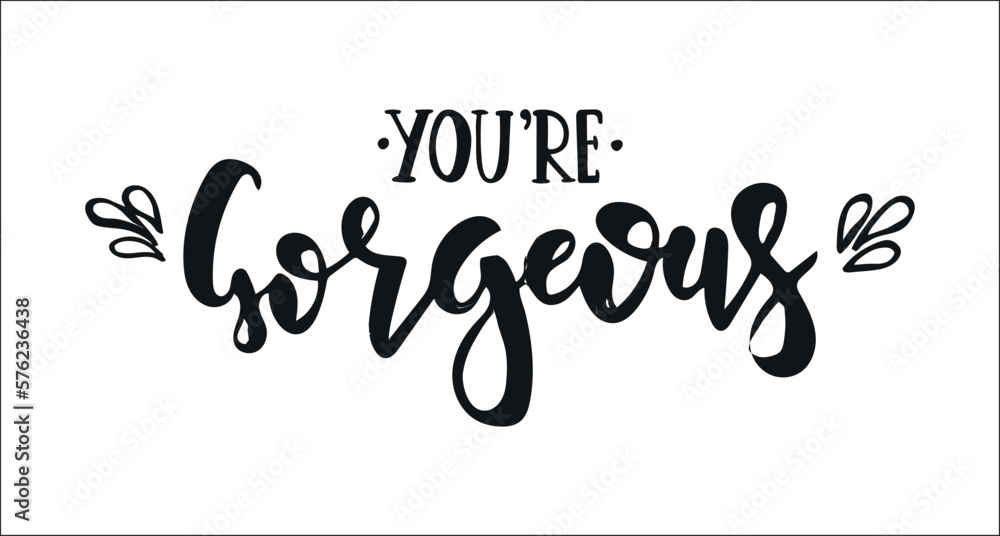 Inspirational positive short sayings vector designs for printing on ...