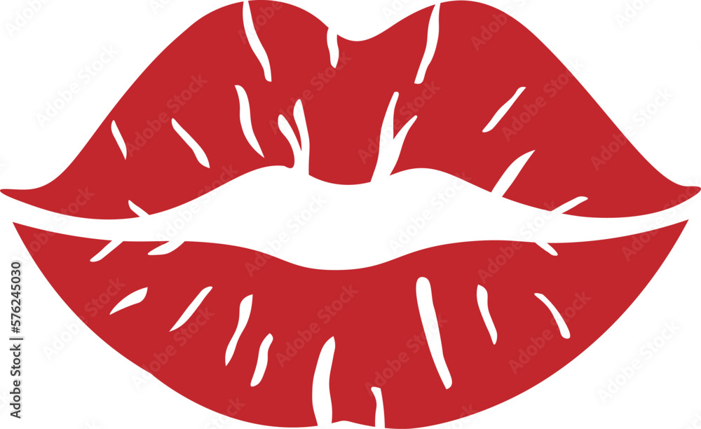 Red Lips SVG, Kiss SVG, American Lips SVG, and More - Perfect for ...