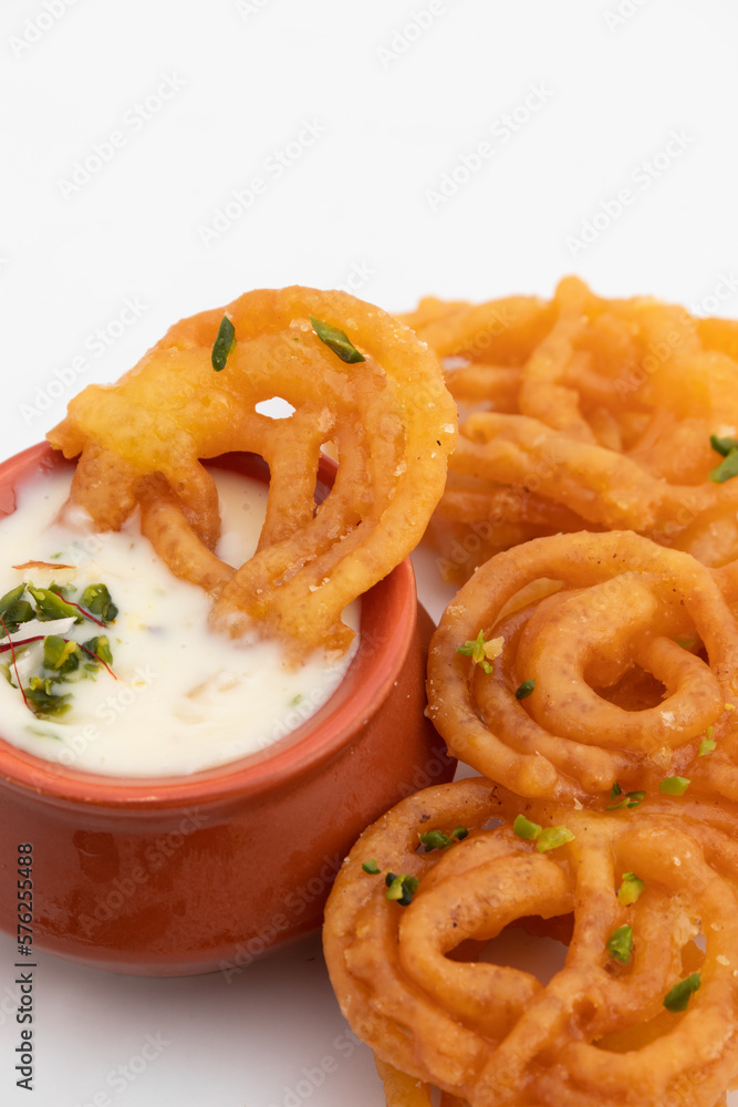 Indian Kesari Jalebi Also Called Jilapi, Jilebi, Jilipi, Zulbia, Jerry ...