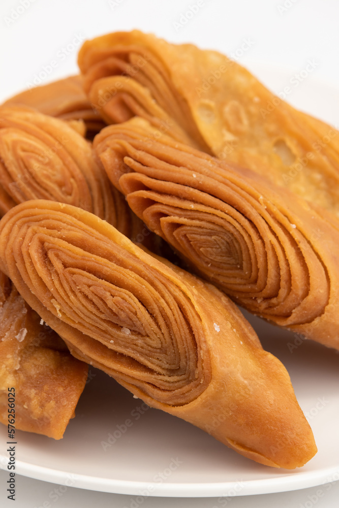 Indian Madatha Thumb Khaja Also Called Gottam Kaja, Badusha, Chirote ...