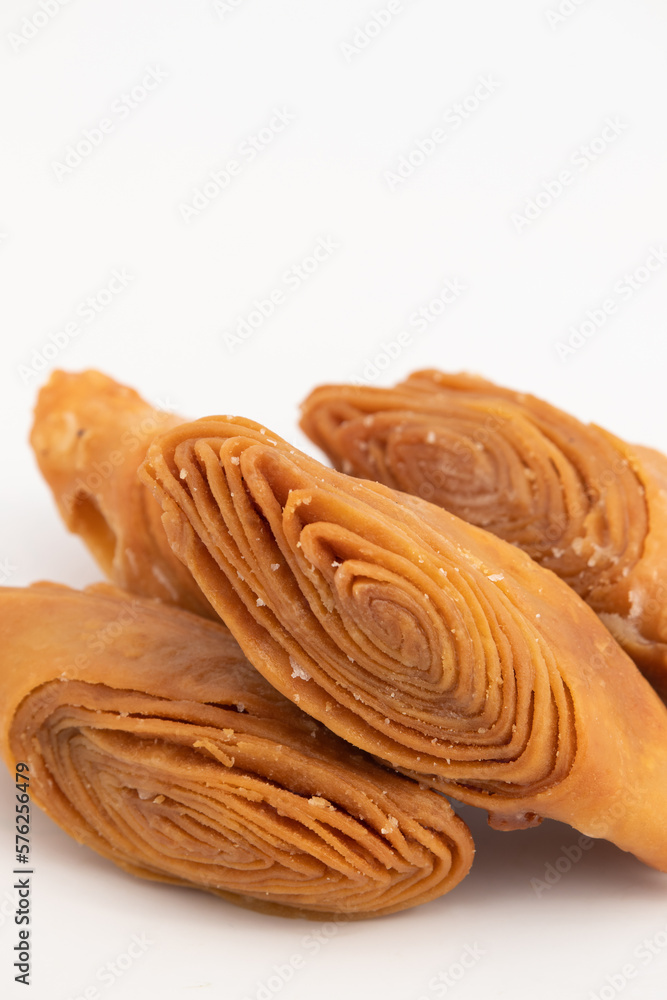 Indian Madatha Thumb Khaja Also Called Gottam Kaja, Badusha, Chirote ...