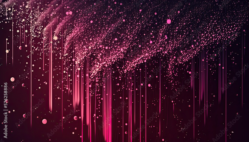 Sparkling rain background wallpaper backdrop, Generative AI Stock ...