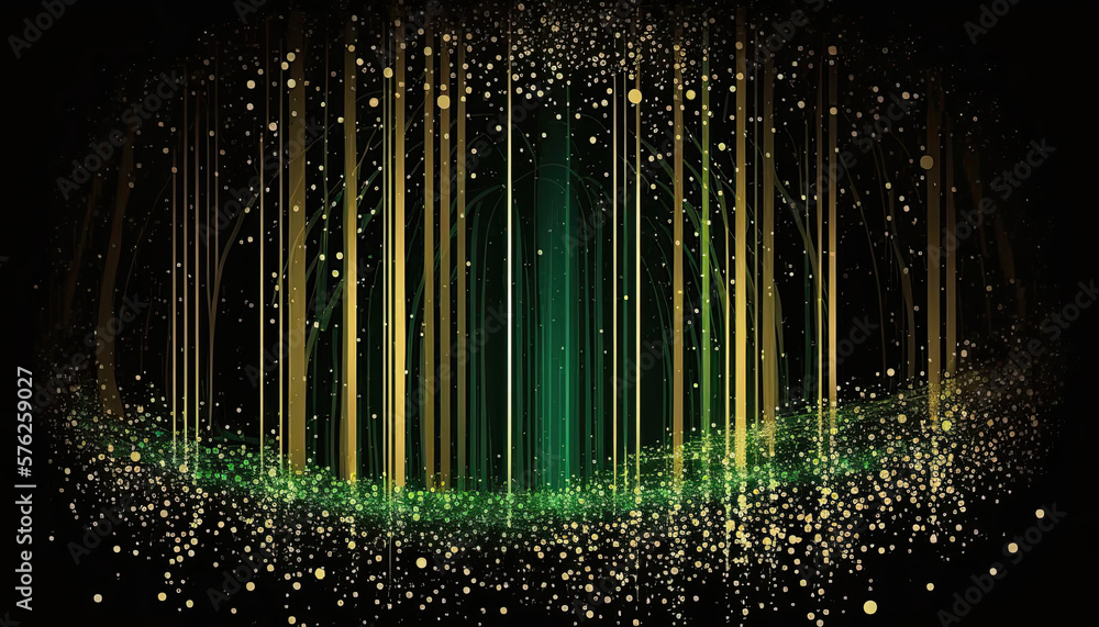 Sparkling rain background wallpaper backdrop, Generative AI Stock ...
