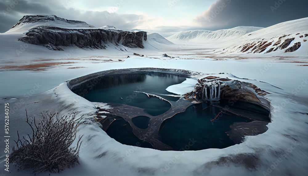 Formation of permafrost under tundra vegetation. Climatic changes in ...