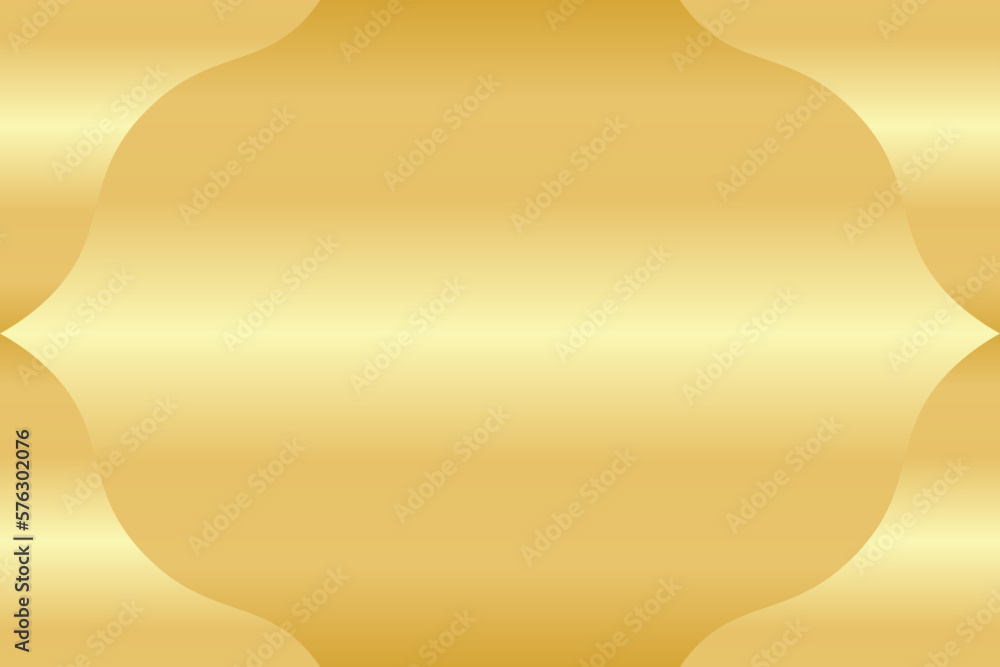 Gold Wave Simple Background Design Stock Vector | Adobe Stock